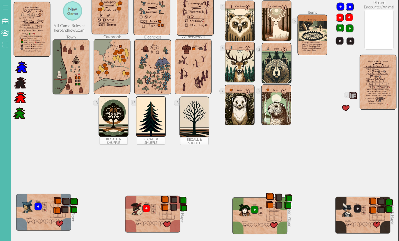 Frontier Gambit - Digital Version - Herb and Howl Games - A Game Studio